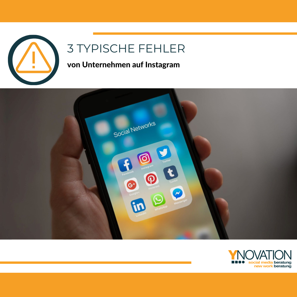 3 typische Fehler von Unternehmen auf Instagram und wie Sie es in Zukunft besser machen können ...